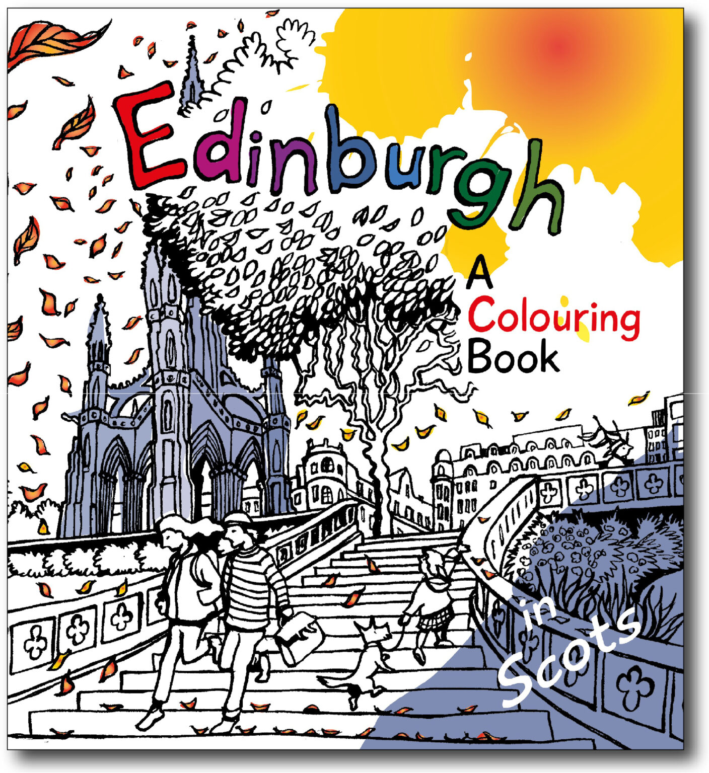 Edinburgh: A Colouring Book | Lexus for Languages
